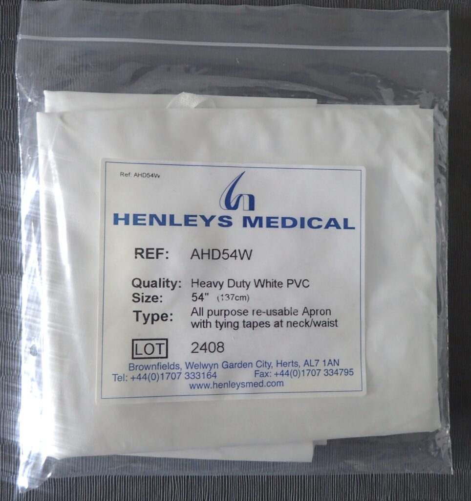 Reusable PVC Apron 54" - Mediquip