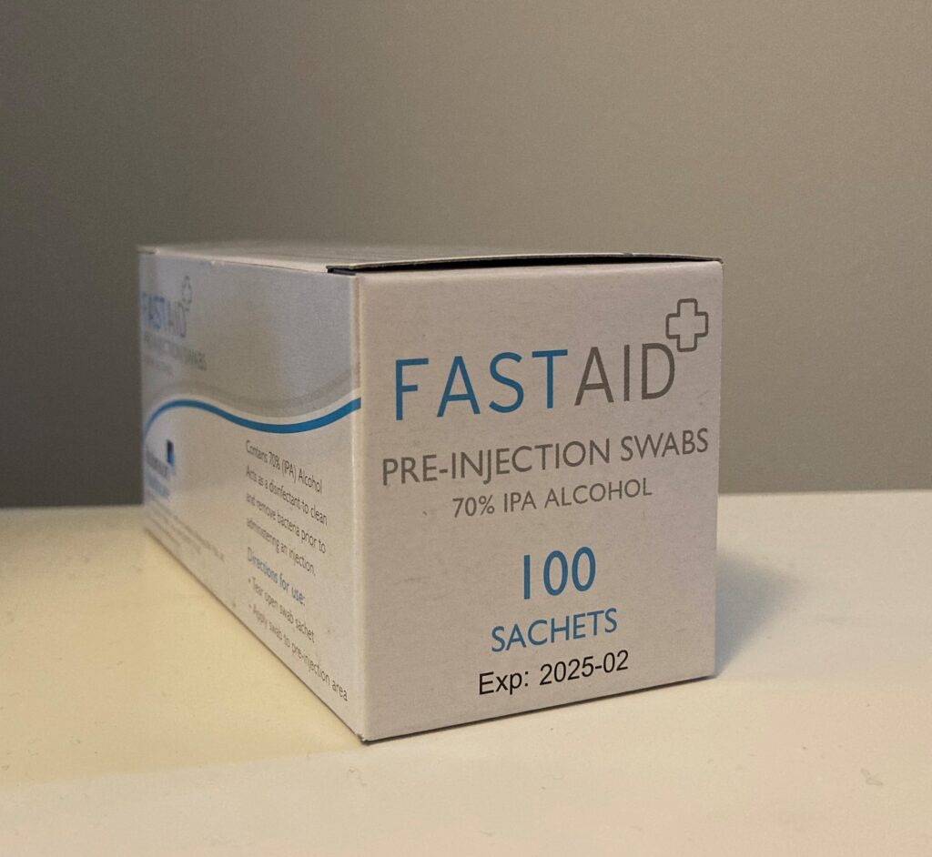 Pre-Injection Swabs - Mediquip